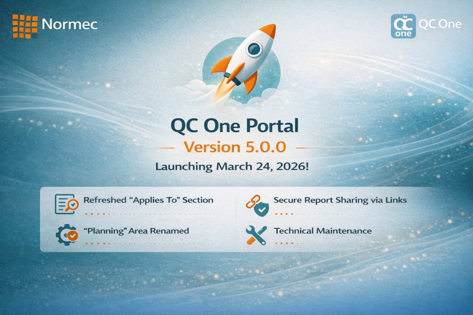 Landing page - QC One